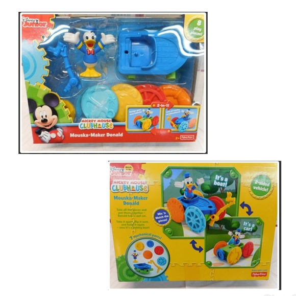 Fisher-Price | Toys | Nib Mickey Mouse Clubhouse Mouskamaker Donald ...